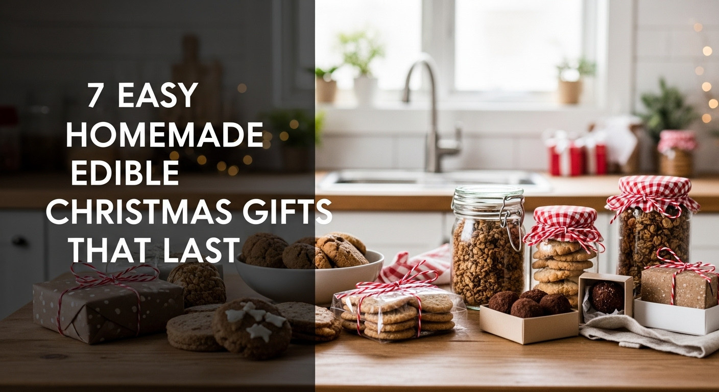 7 Easy Homemade Edible Christmas Gifts That Last 2026 - Trend Xplore