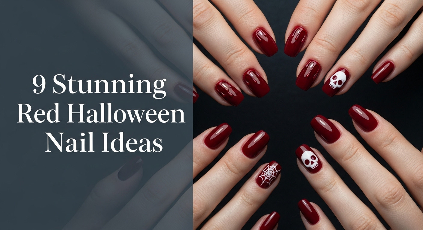 9 Stunning Red Halloween Nail Ideas for May 2026 - Trend Xplore