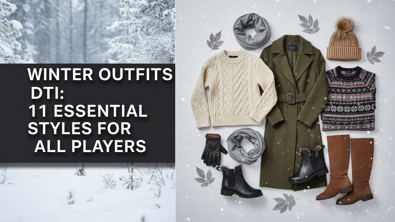 Winter Outfits DTI: 11 Essential Styles for All Players - Trend Xplore